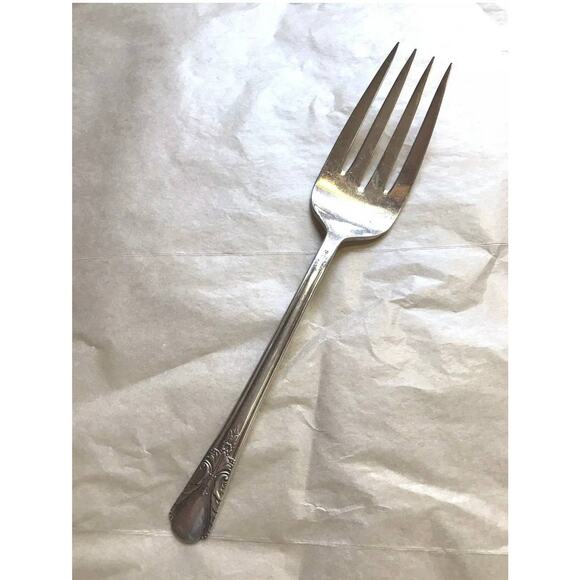Vintage | Dining | Vintage Silver Cold Meat Serving Fork Avalon 94 ...